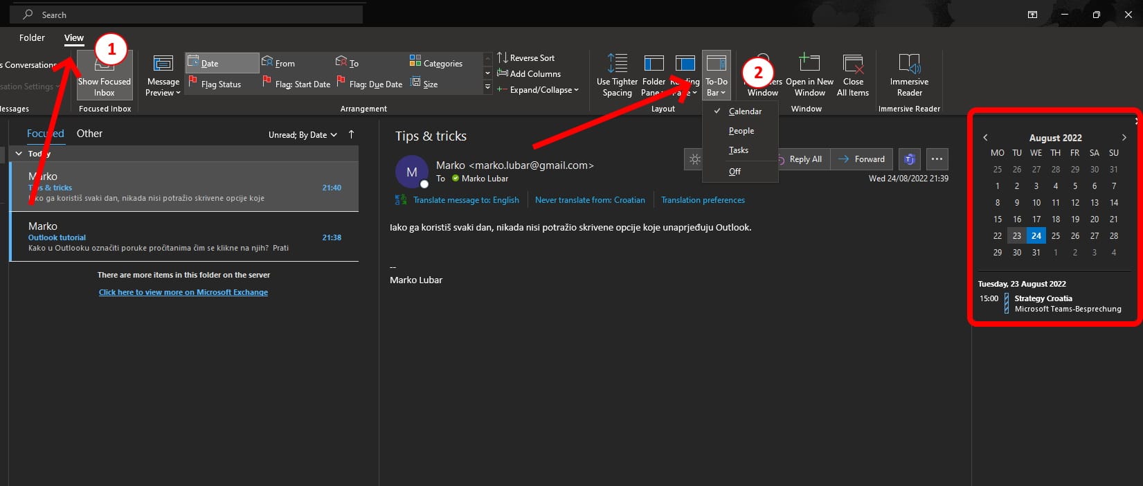 Microsoft Outlook tutorial